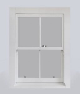 Traditional Box Sash Window 900 x 1200 mm | Victorian Style Timber Windows